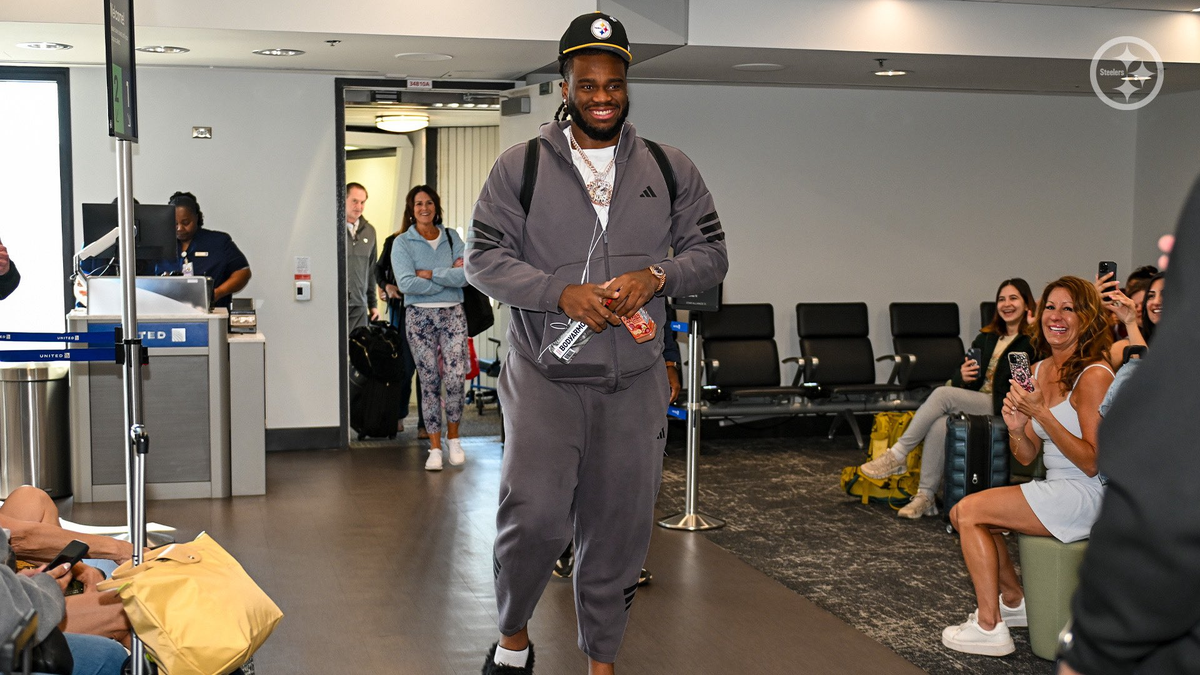 Steelers pick Iheanachor arrives in Pittsburgh after NFL Draft