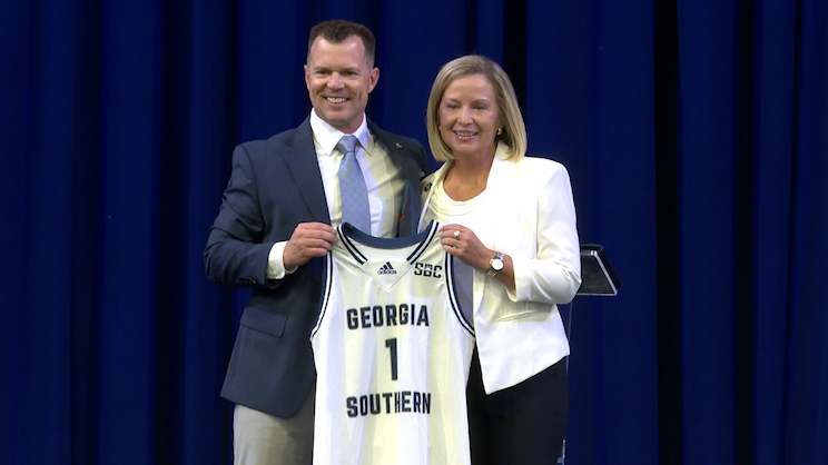Georgia Southern introduces Heather Macy as 10th head women’s ...