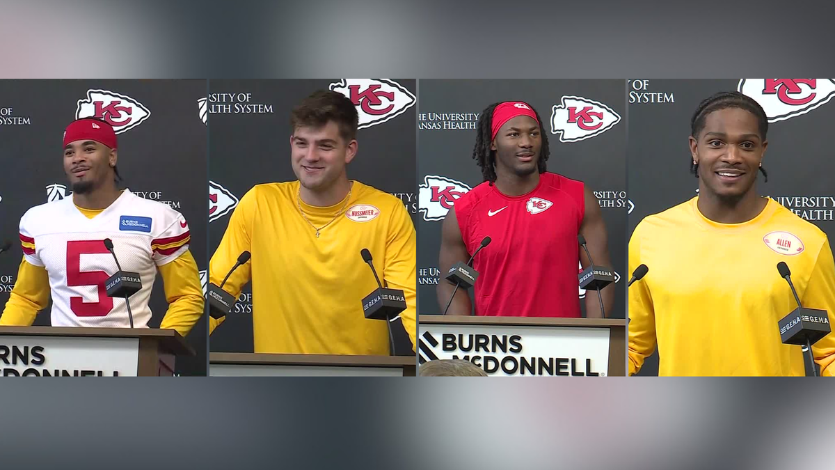 WATCH: Newly-drafted Kansas City Chiefs speak at Rookie Minicamp