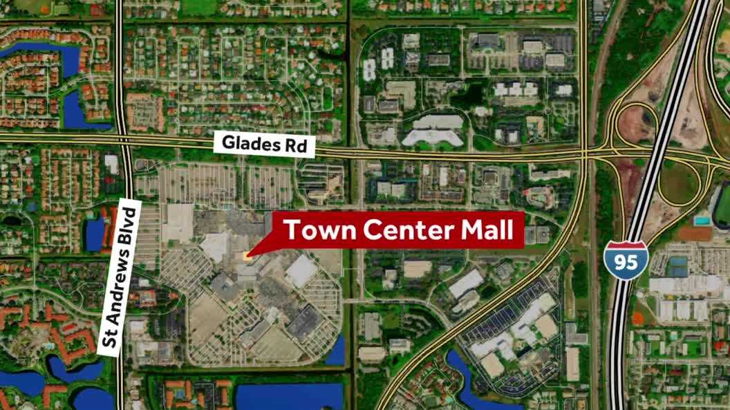 Boca Raton Police Investigate Bomb Threat At Town Center Mall