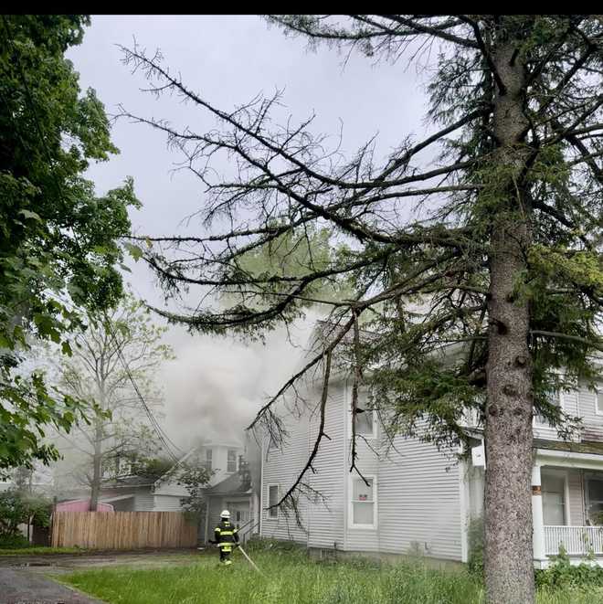 Officials investigating suspicious fire at home in Bennington