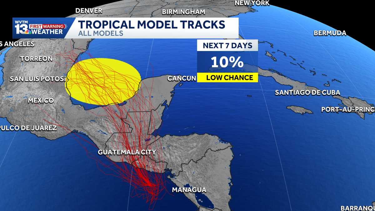 Tropics in the Gulf: Disturbance to bring rain, flooding