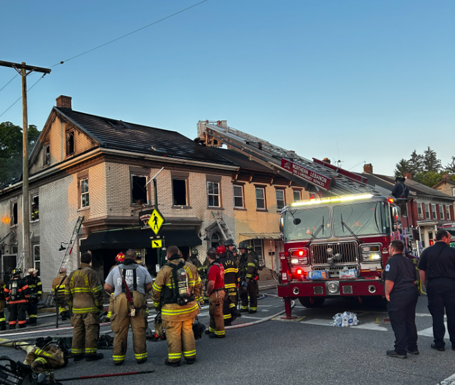Lebanon County fire tears through Corvette Grille & Bar