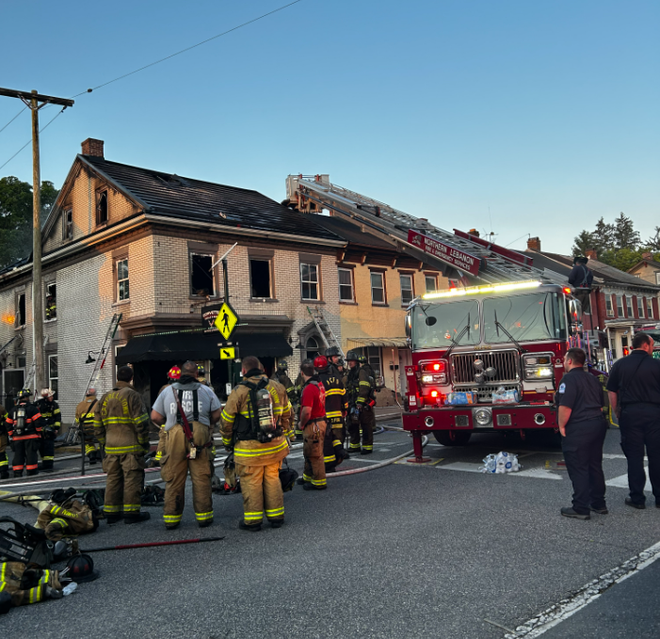 PSP investigate cause of Corvette Grille and Bar fire in Lebanon County