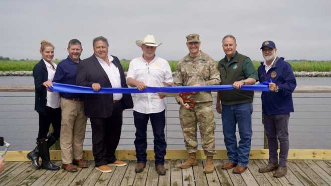 CPRA highlights Breton Sound coastal restoration work