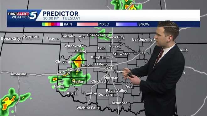 TIMELINE: Oklahoma Panhandle sees enhanced storm risk Tuesday