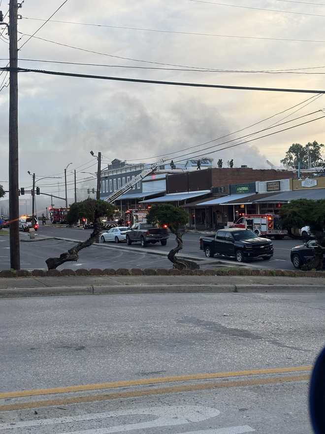 Historic Cullman building lost in early-morning fire