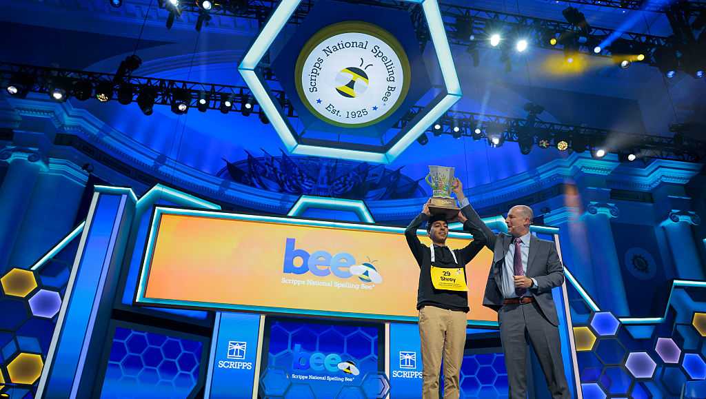 Shrey Parikh wins National Spelling Bee 2026. Try our quiz