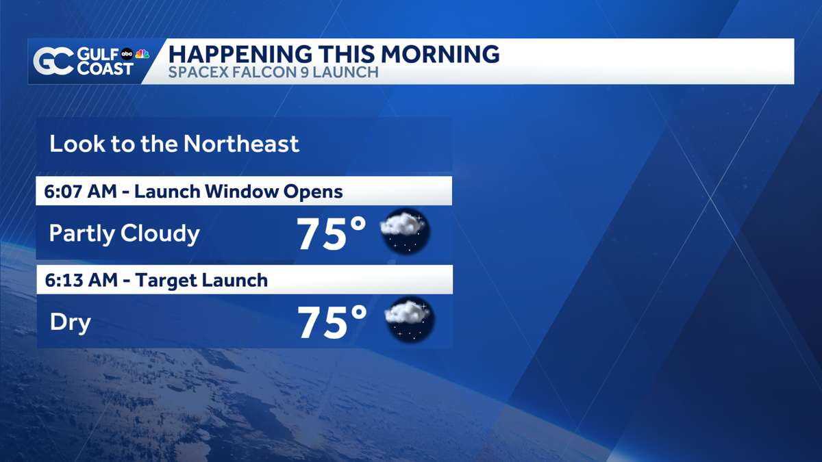 How to watch this morning's SpaceX Falcon 9 rocket launch - WBBH