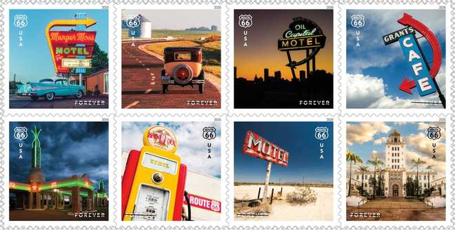 Route 66 centennial stamps born from photographer’s trips