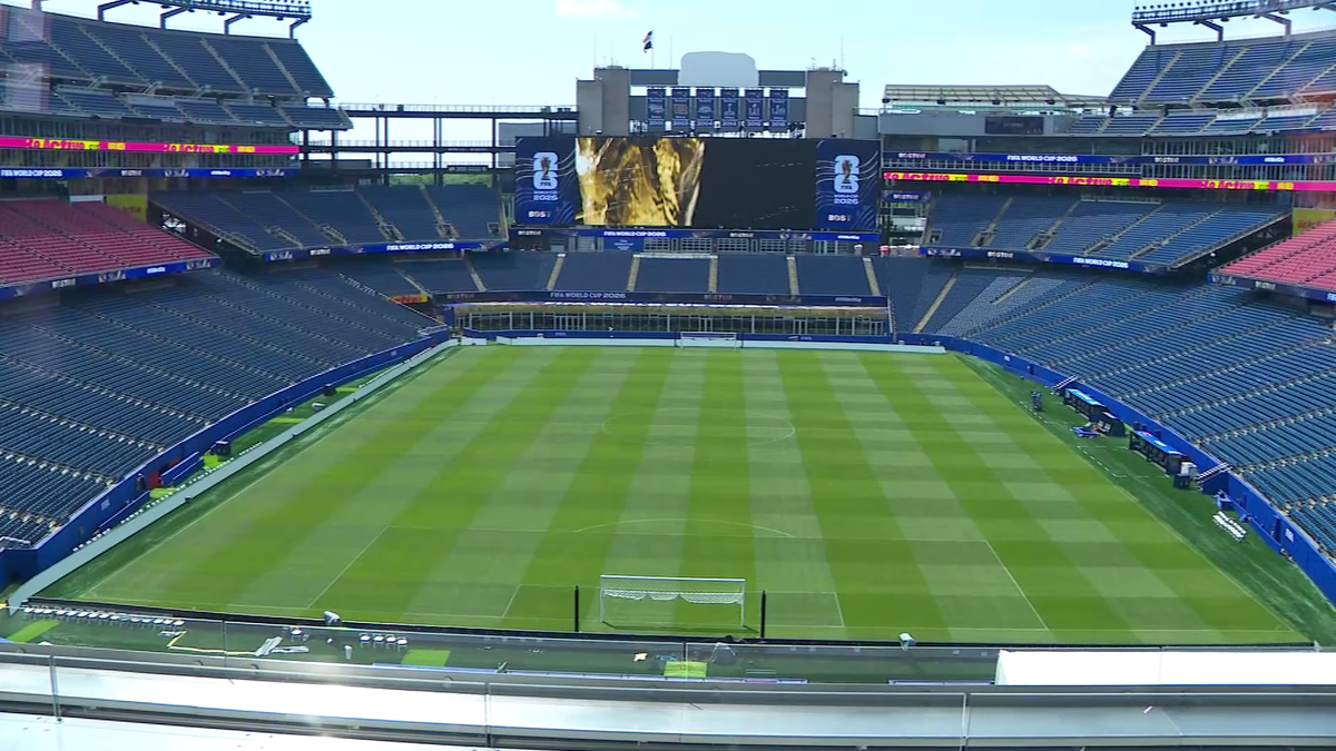 Pitch manager 'really proud' of Boston Stadium's transformation for ...