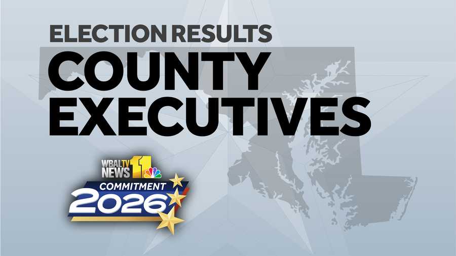 2026 Primary Election Results: Maryland county executive races