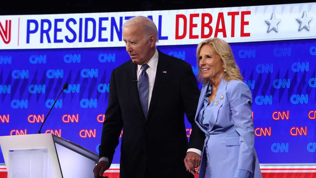 Jill Biden says she feared Joe Biden was having a stroke during 2024 debate