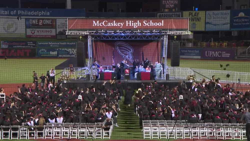 McCaskey seniors celebrate graduation with fireworks