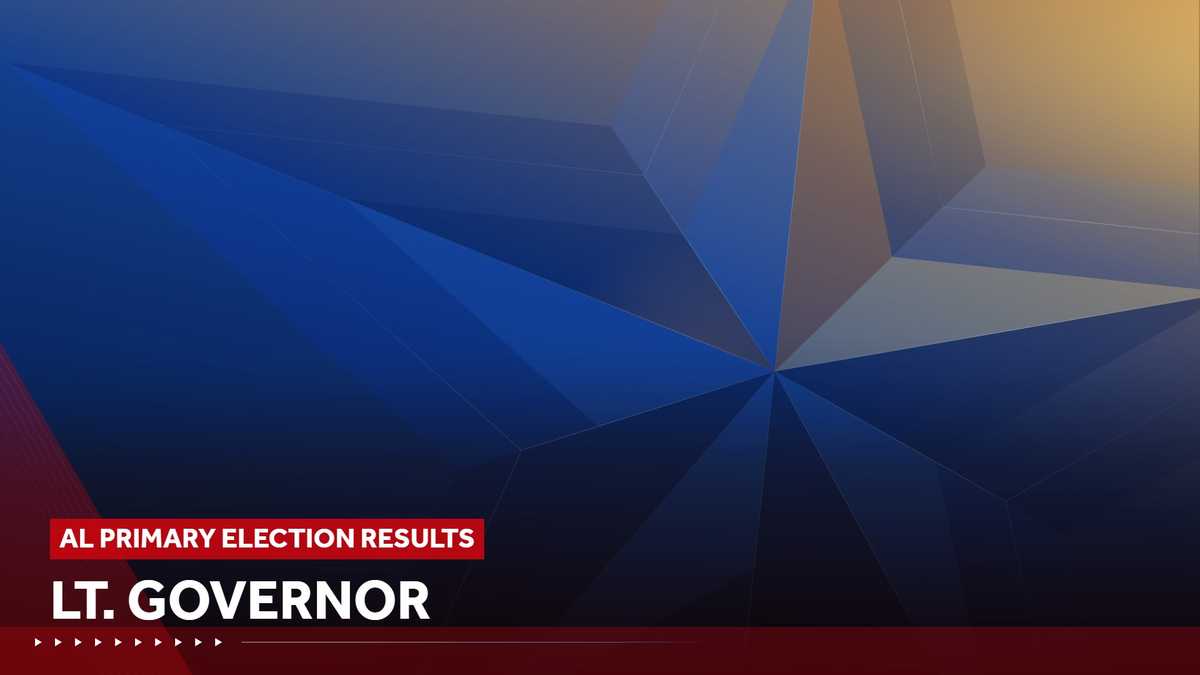 2026 Alabama primary election: Lt. governor results