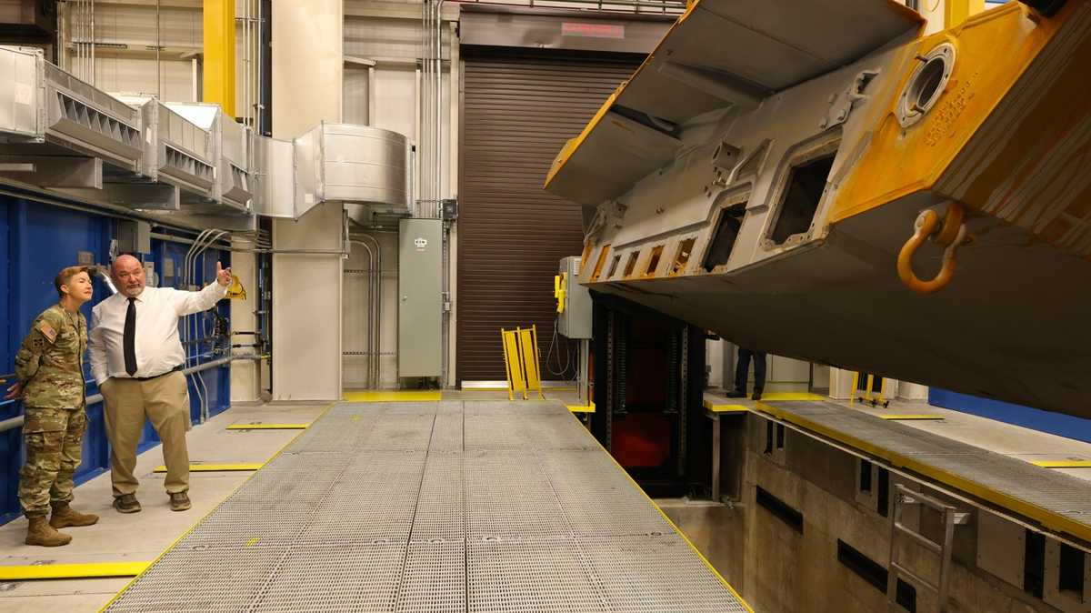 Anniston Army Depot opens $44 million combat vehicle welding facility