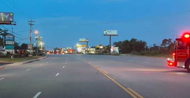 2 sent to hospital after crash in Myrtle Beach damages building, causes ...