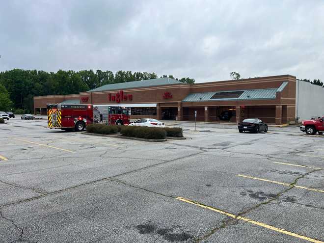 SUV crashes inside Ingles store, pictures show