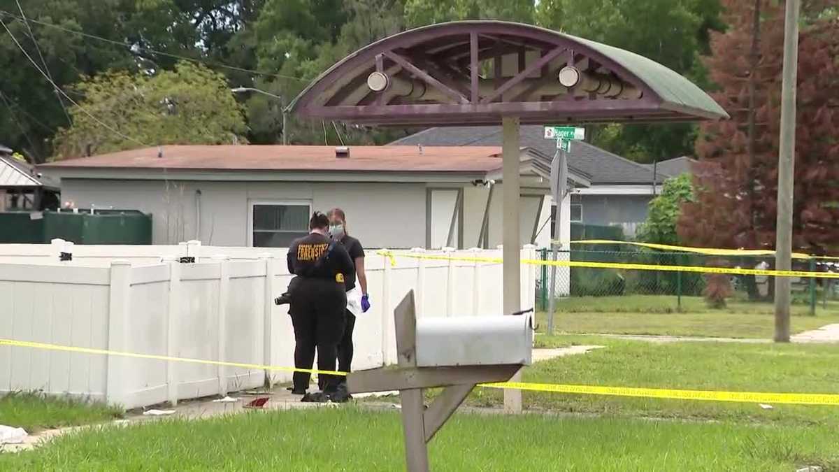 Suspect on the loose after woman shot at Orange County bus stop