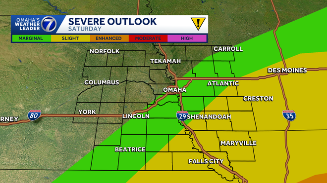 College World Series weather: Chance for weekend storms