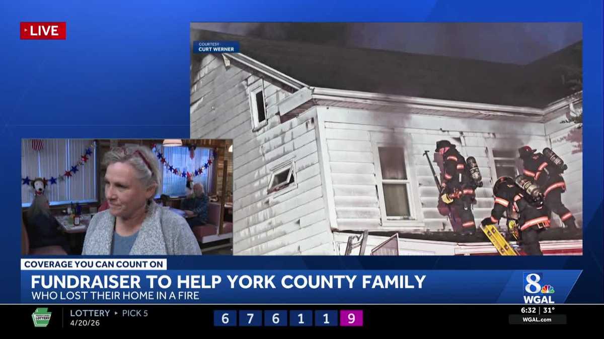 York County, Pa., diner fundraiser supports family after house fire