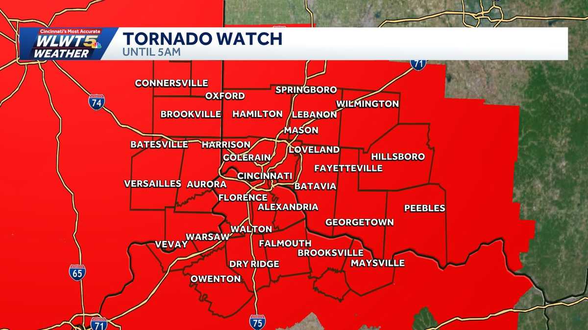 UPDATES | Severe weather threatens Cincinnati region