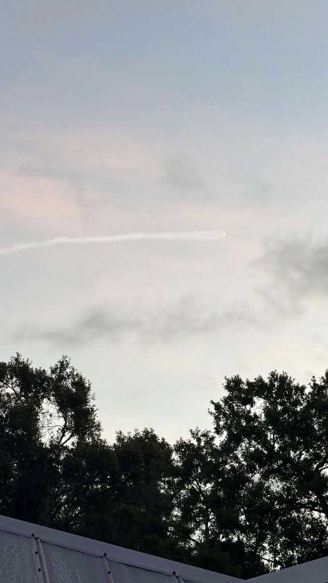 SpaceX Falcon 9 launch spotted from Treasure Coast