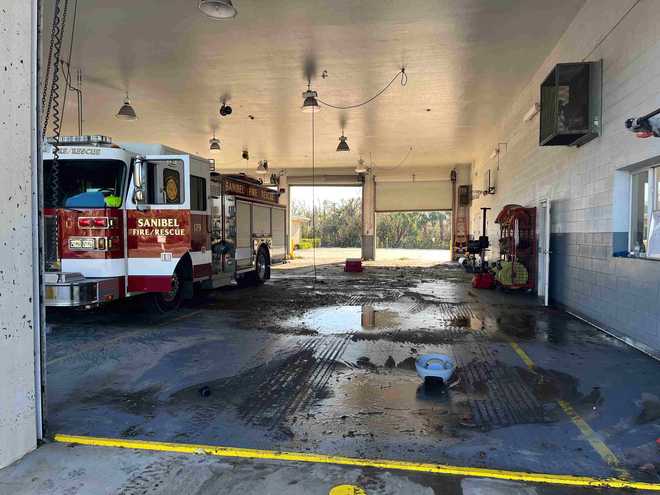 Video shows demolition day as Sanibel fire station rebuilds to ...