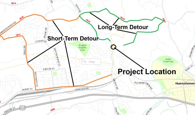 Weekend bridge replacement shuts down Dauphin County, Pa. road