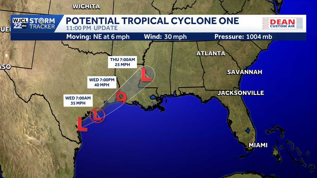 Savannah: Tracking the tropics, possible first named storm - WJCL