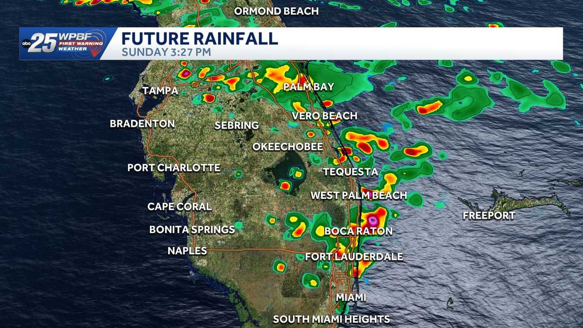 South Florida faces days of heavy rain and storms this weekend