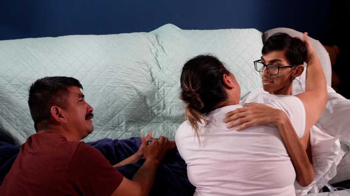 Mexican couple reunites with son just before he died of cancer