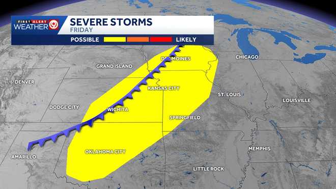 Kansas City weather: Multiple chances for rain, storms this week