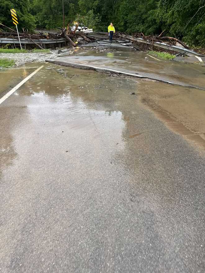 Flooded roads, rescues and evacuations reported across multiple ...