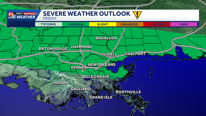 Higher rain chances coming Friday through this weekend