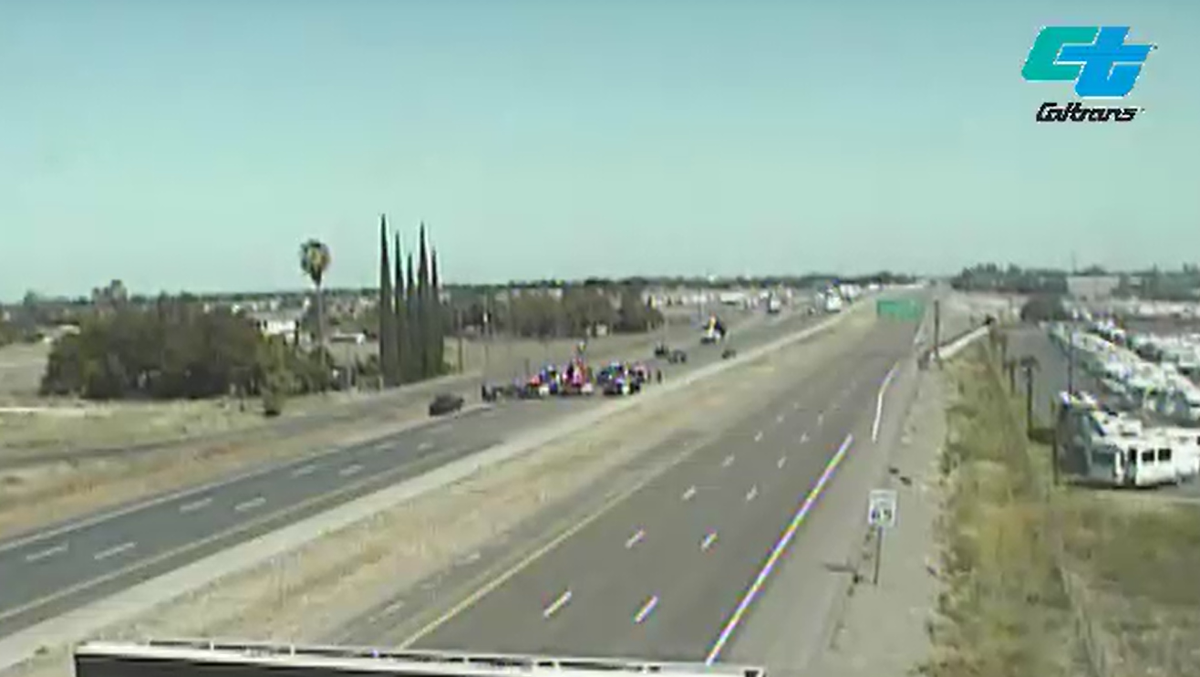 I-5 reopens after police shut down freeway in San Joaquin County