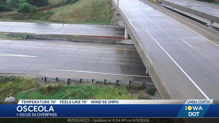 Iowa weather: Strong storms pass through central Iowa - KCCI
