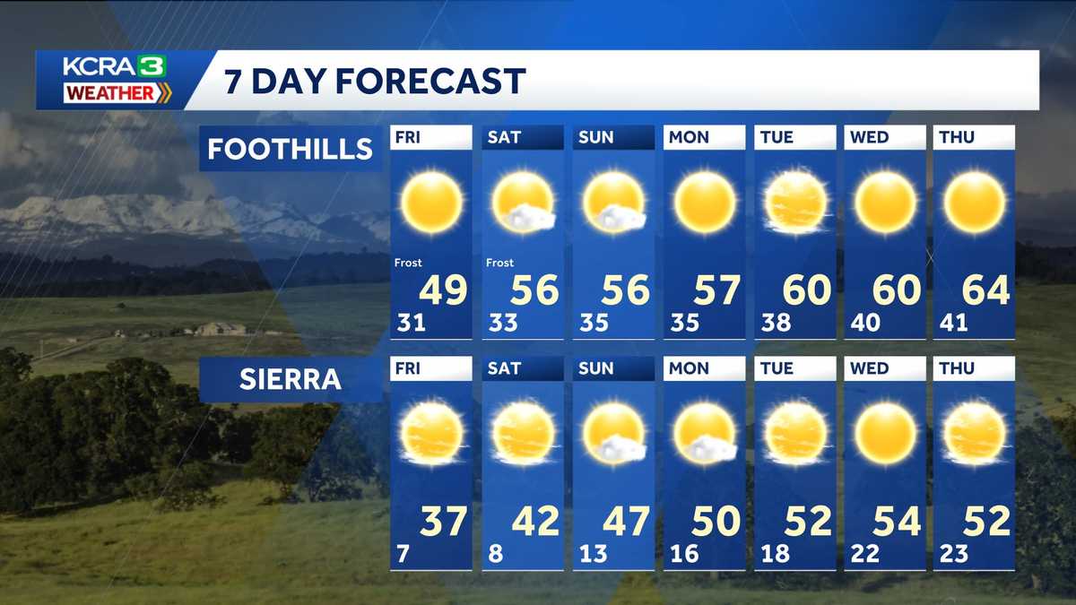 7 Day Forecast and Map Room