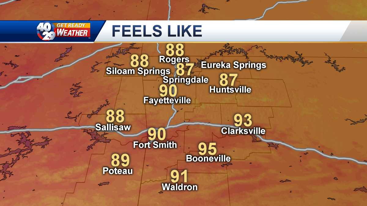 Northwest Arkansas Weather Maps – KHBS/KHOG Channel 40/29