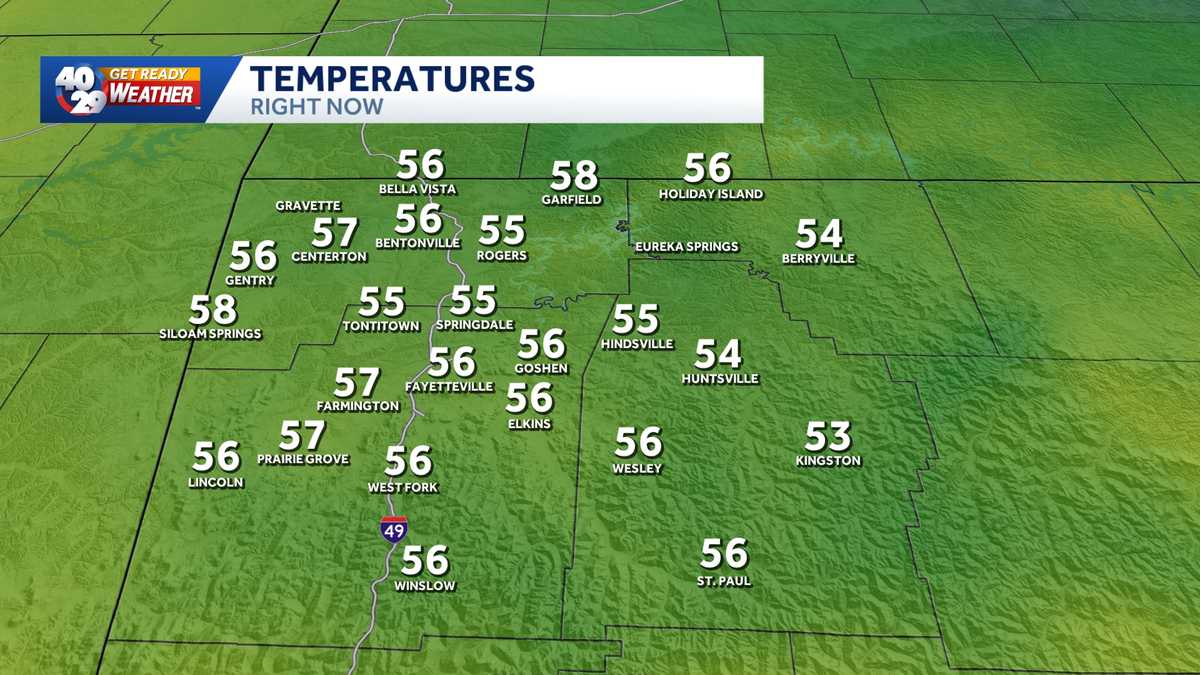 Northwest Arkansas Weather Maps – KHBS/KHOG Channel 40/29