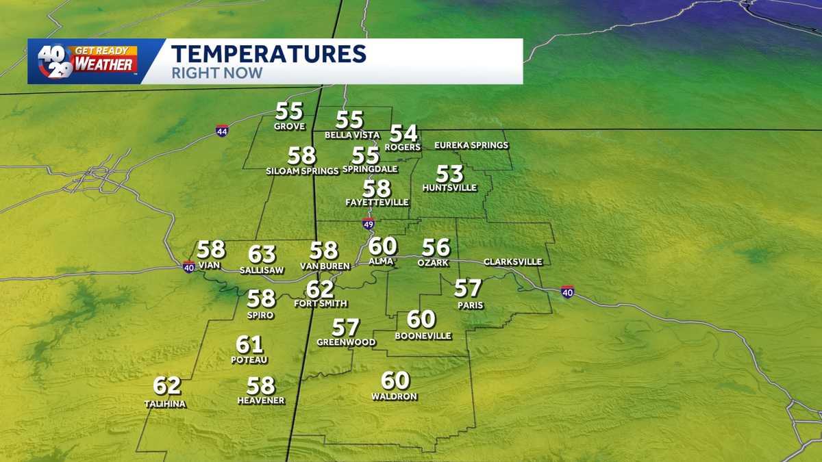 Northwest Arkansas Weather Maps – KHBS/KHOG Channel 40/29