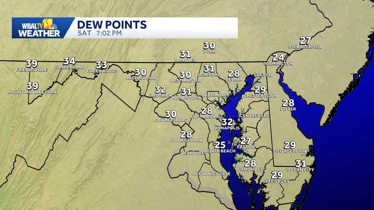 Baltimore Weather: WBAL Weather Maps, 7-Day Forecast