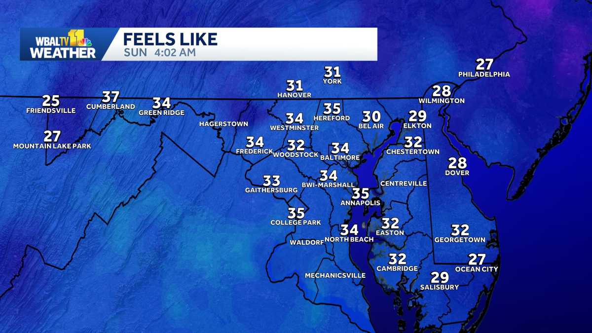 Baltimore Weather: WBAL Weather Maps, 7-Day Forecast