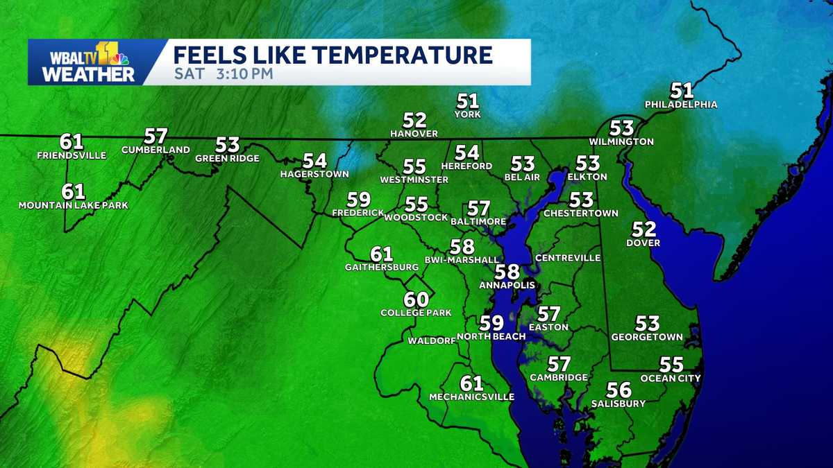 Baltimore Weather: WBAL Weather Maps, 7-Day Forecast