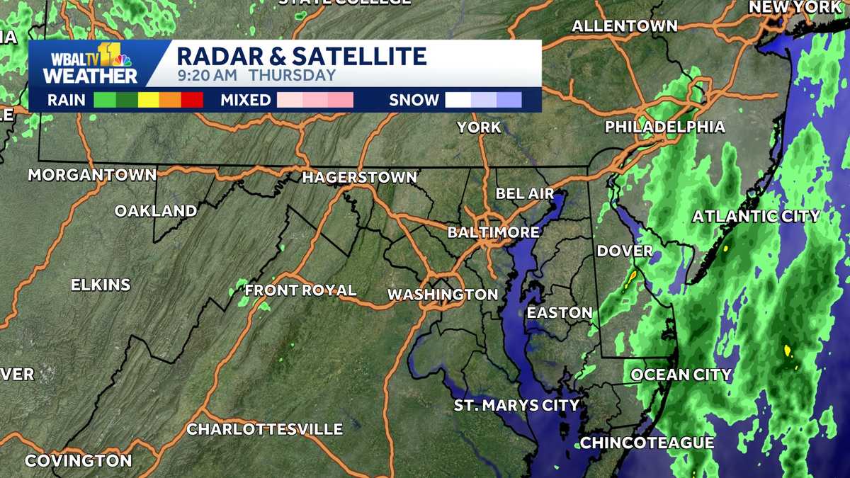 Baltimore weather: Heavy snow Sunday night as it gets colder