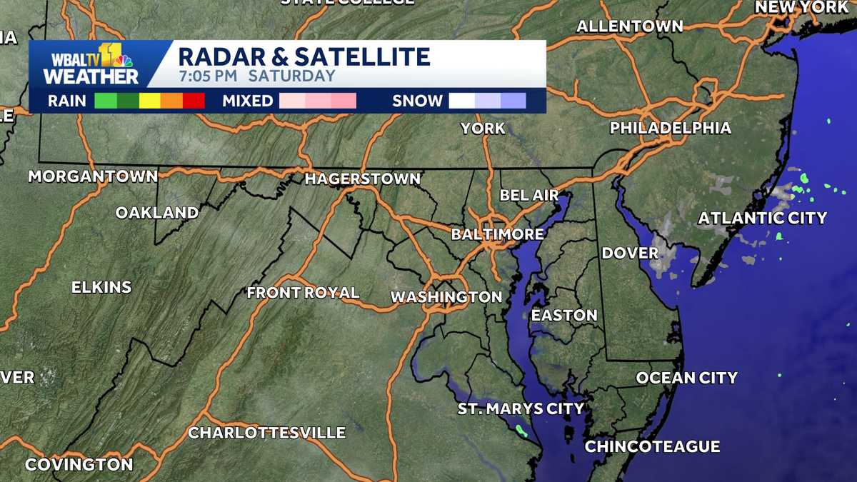 WBAL Weather: 7-Day Forecast, Forecast Maps