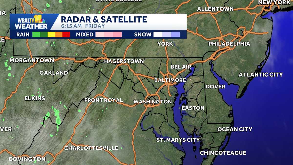 WBAL Weather: 7-Day Forecast, Forecast Maps