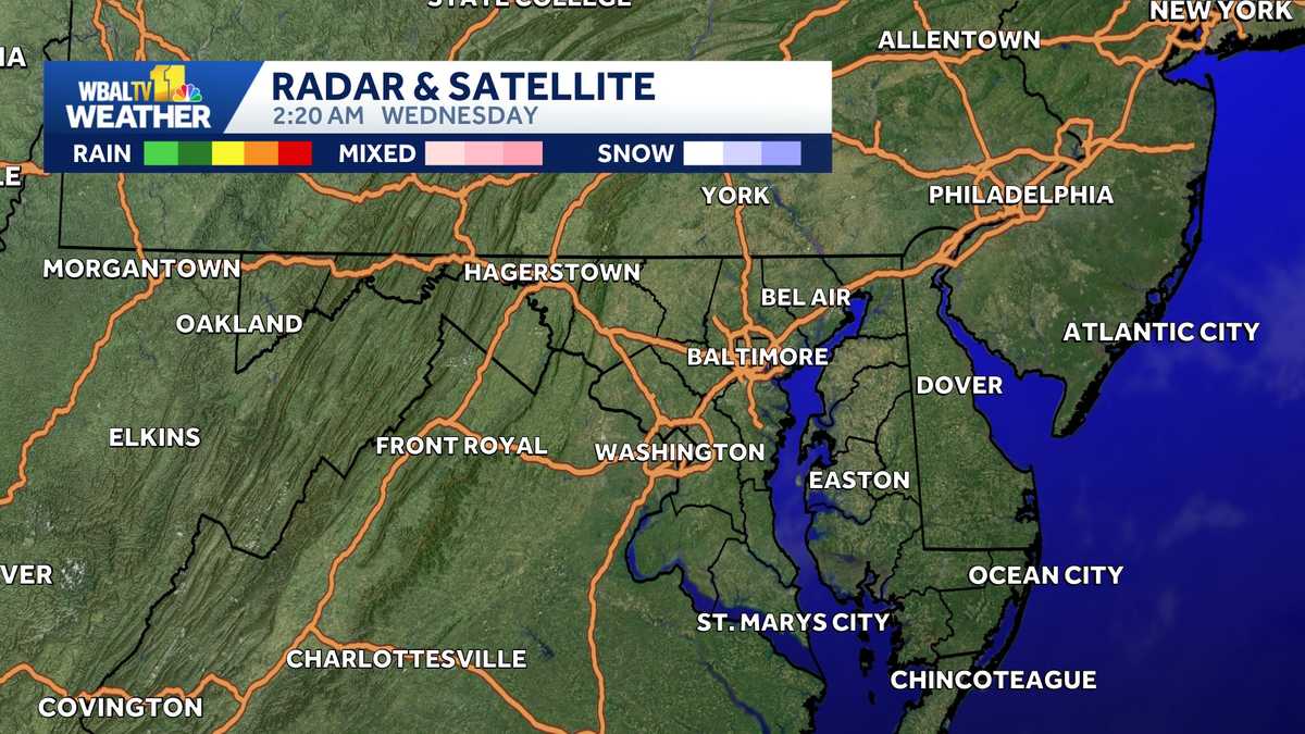 Baltimore Weather: WBAL Weather Maps, 7-Day Forecast
