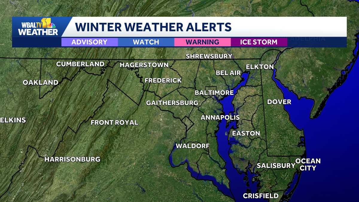WBAL Weather: 7-Day Forecast, Forecast Maps