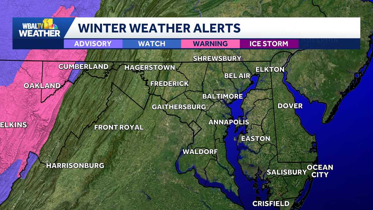 Baltimore Weather: WBAL Weather Maps, 7-Day Forecast